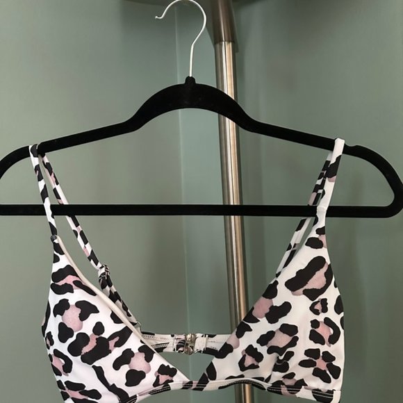 Vaka Swim | Swim | Vaka Swim High Waisted White Leopard Print Cheeky ...